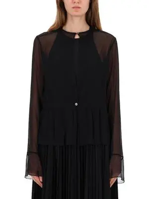 Our Legacy Wrinkled Blouse - Black