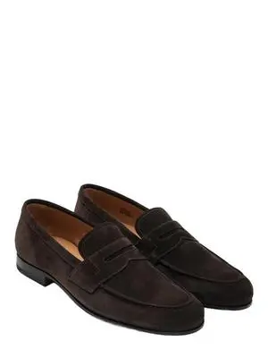 Church's Heswall Suede Leather Loafers - Brown