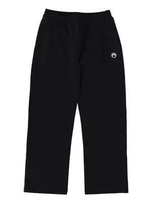 MARINE SERRE Jogger Pants With Logo - Black