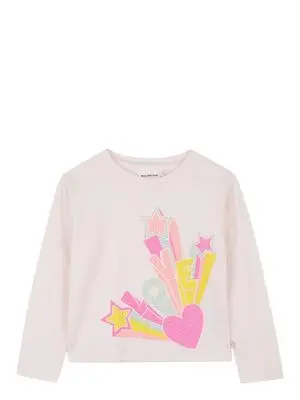 BILLIEBLUSH Heart Star T-shirt - Pink