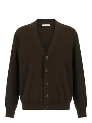 LEMAIRE Twisted Cardigan - Brown