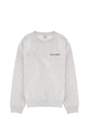 SPORTY&RICH Logo Sweatshirt - Grey