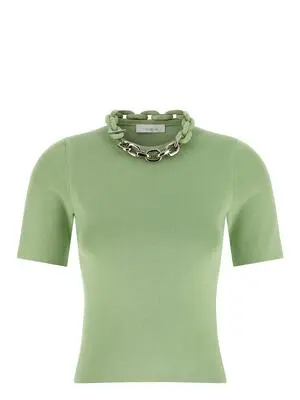 Rabanne Chain T-shirt - Green