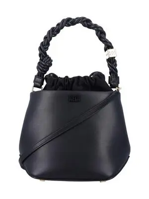 GANNI Bou Bucket Bag - Black