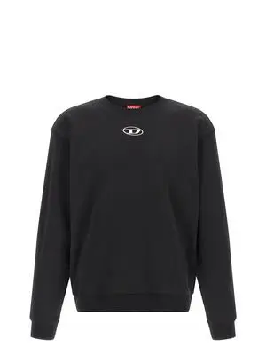 DIESEL S-norm-iod Sweatshirt - Black