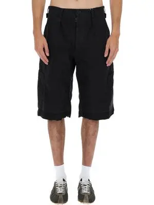MAISON MARGIELA Shorts With Pockets - Brown
