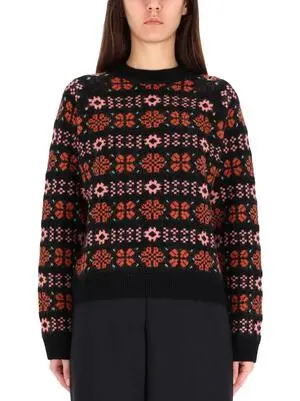 Paul Smith Fair Isle Sweater - Black
