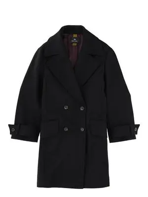 Paul Smith Double-breasted Coat - Black
