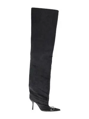 DIESEL Over The Knee Boots - Black
