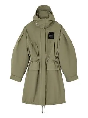 GANNI Tri-layer Parka - Green