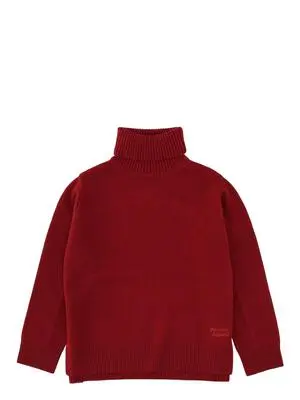 Maison Kitsuné Turtleneck Sweater - Bordeaux