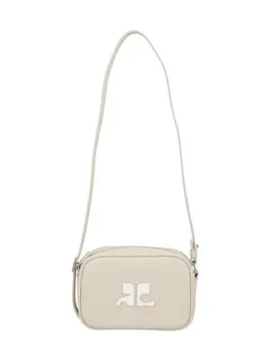 COURREGES Re-edition Naplack Bag - Beige