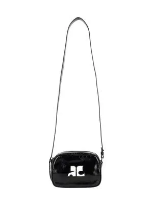 COURREGES Re-edition Naplack Bag - Black