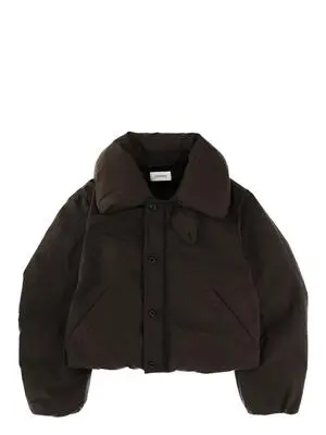 LEMAIRE Short Down Blouson Jacket - Brown