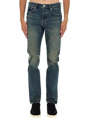 PURPLE BRAND Slim Fit Jeans - Denim