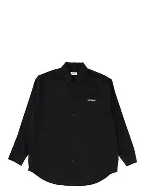 Off White Brush Arrow' Shirt - Black