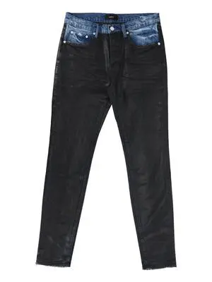 PURPLE BRAND Slim Fit Denim Pants - Black