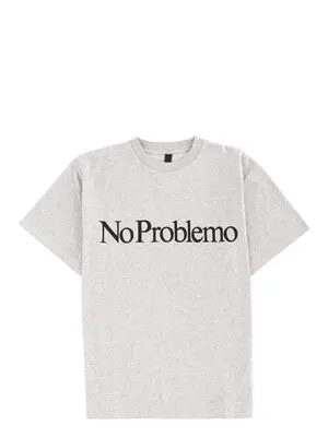 NO PROBLEMO Logo T-shirt - Grey