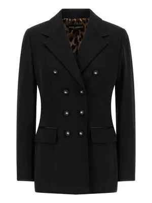 Dolce & Gabbana Turlington Collezione Dna Blazer - Black