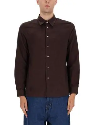Paul Smith Regular Fit Shirt - Brown