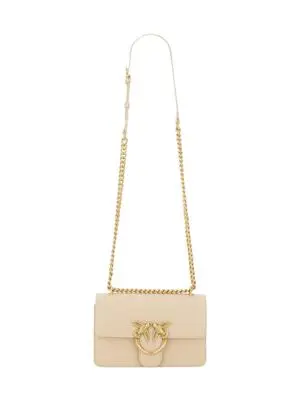 Pinko Love One Simply Mini Bag - Beige