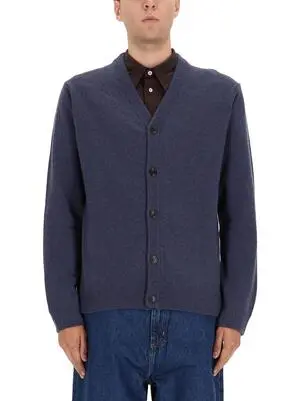 Paul Smith Wool Cardigan - Blue
