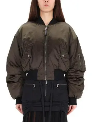 Dolce & Gabbana Nylon Canvas Over Jacket - Black