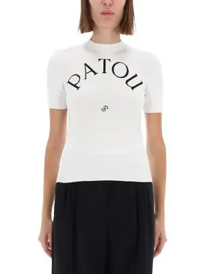 Patou T-shirt With Logo - White