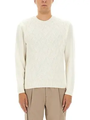 Herno Cashmere Sweater - White