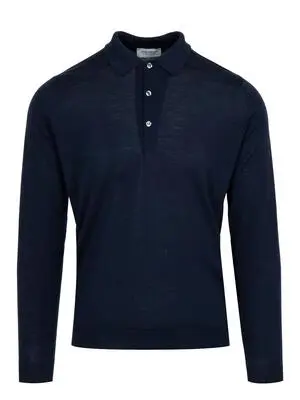 John Smedley T Shirts And Polos - Blue