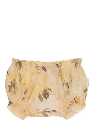 Zimmermann Floral Short - Yellow