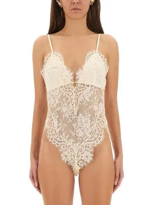Zimmermann Teddy In Lace - Ivory
