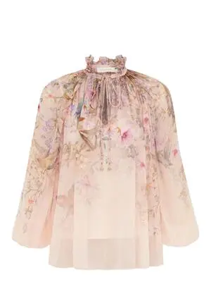 Zimmermann Billow Rebellion Blouse - Ivory