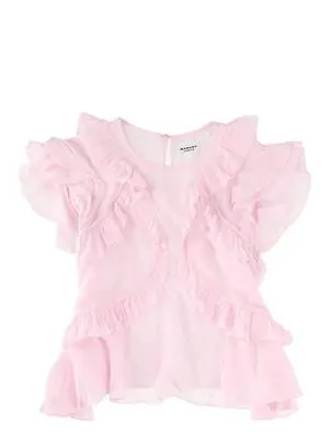 MARANT ETOILE Nalou Top - Pink