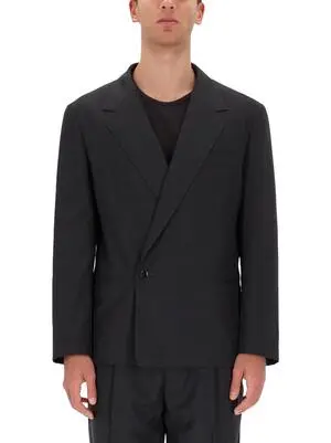 LEMAIRE Double-breasted Jacket - Black
