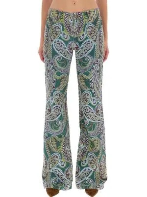Etro Wide Leg Jeans - Denim