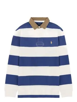 Polo Ralph Lauren Polo Shirt 'rugby' With Logo - Blue