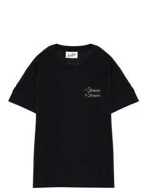MC2 SAINT BARTH Cotton T-shirt - Black
