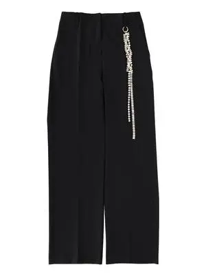CIRCUS HOTEL Tailored Straight Leg Trousers - Black
