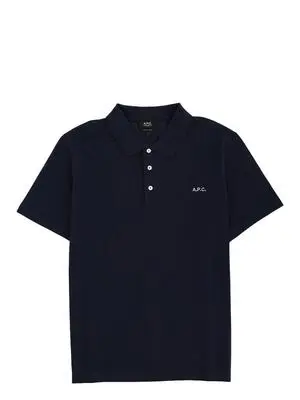 A.p.c. Regular Fit Polo - Blue