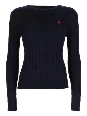 Polo Ralph Lauren Cable-knit Cotton Sweater - Blue