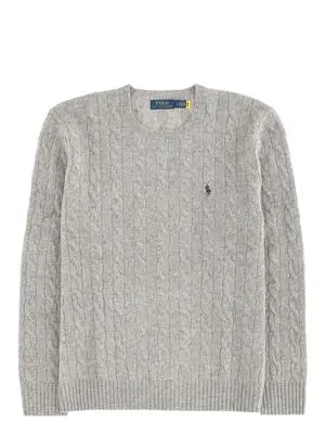 Polo Ralph Lauren Wool And Cashmere Crewneck Sweater - Grey
