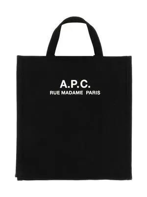 A.p.c. Recuperation Tote Bag - Black