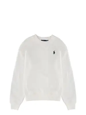 Polo Ralph Lauren Logo Sweatshirt - White