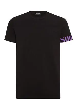 Dsquared2 T Shirt With Logo - Black