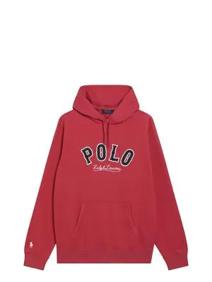Polo Ralph Lauren Brushed Cotton-blend Hoodie - Red