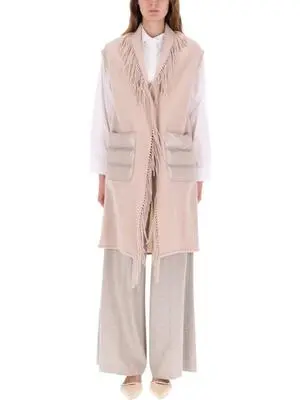 Herno Resort Wool And Cashmere Sleeve - Pink