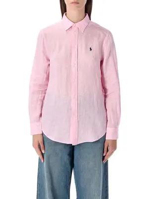 Polo Ralph Lauren Linen Shirt - Carmel Pink