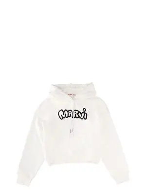 Marni Logo Sweatshirt - White