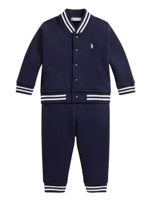 Polo Ralph Lauren Pants Set With Shirt - Blue